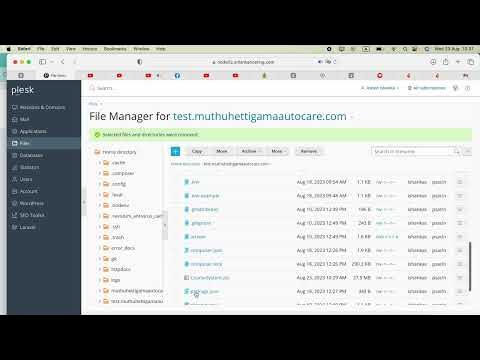 How to host a Laravel site | Cpanel & Plesk or etc. Host your laravel web application easily ...