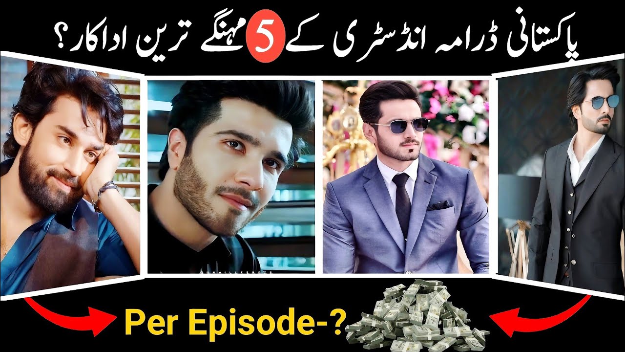 Per Episode Salary Of | Top Pakistani Actors | Actor Income | Danish ...