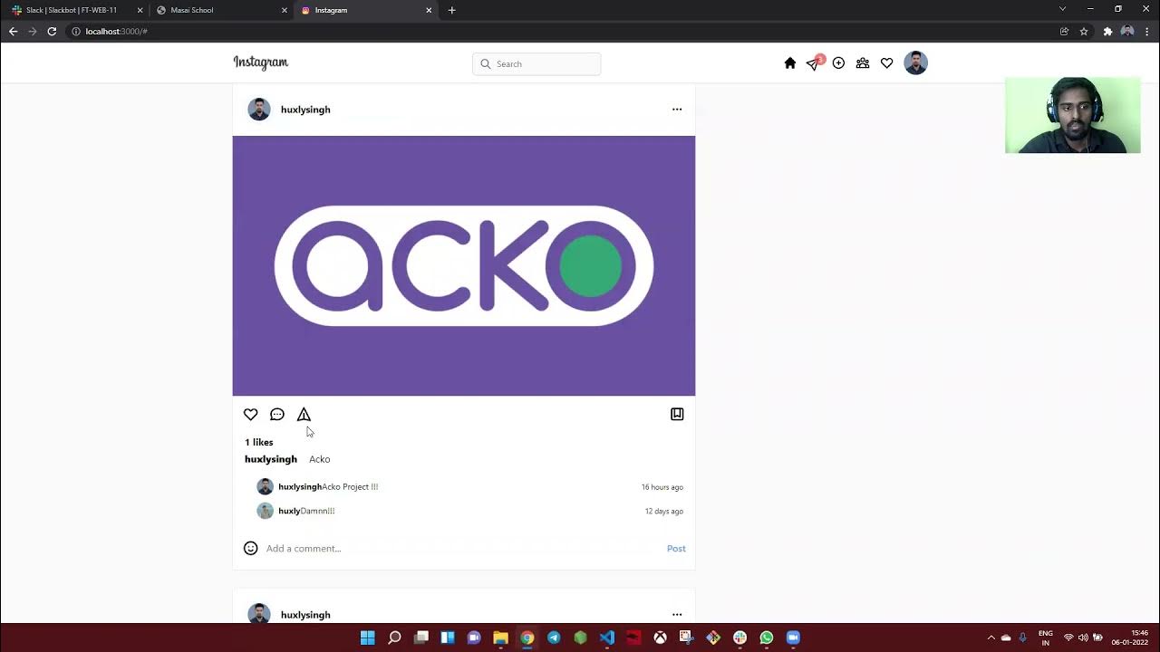 Instagram-2.0 #Reactjs #Next.js #Firebase v9 #Tilwind CSS - YouTube