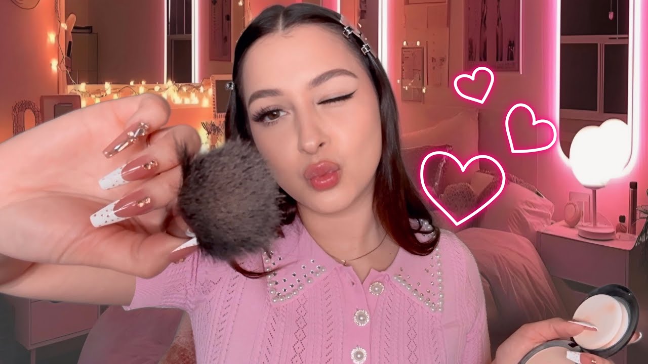 ASMR Girl who is OBSESSED with You does ur makeup for a DATE 🥹 ️‍🩹 ...