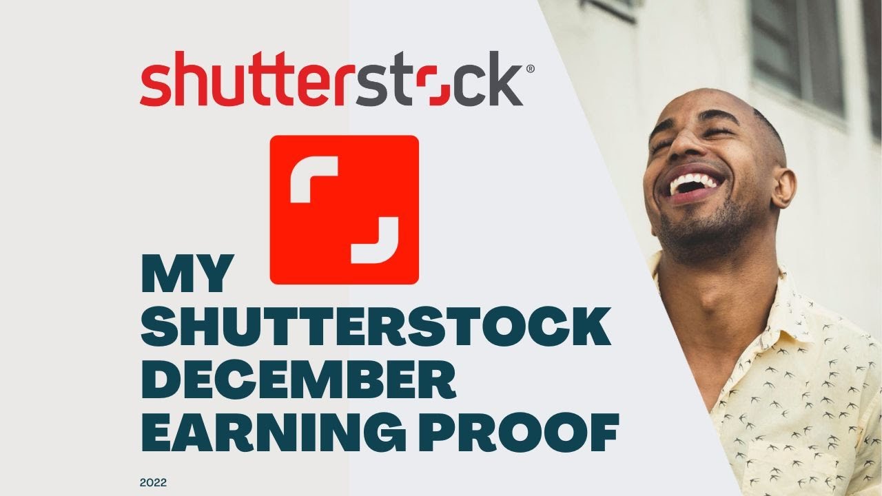 MY Shutterstock December Earning Proof - YouTube