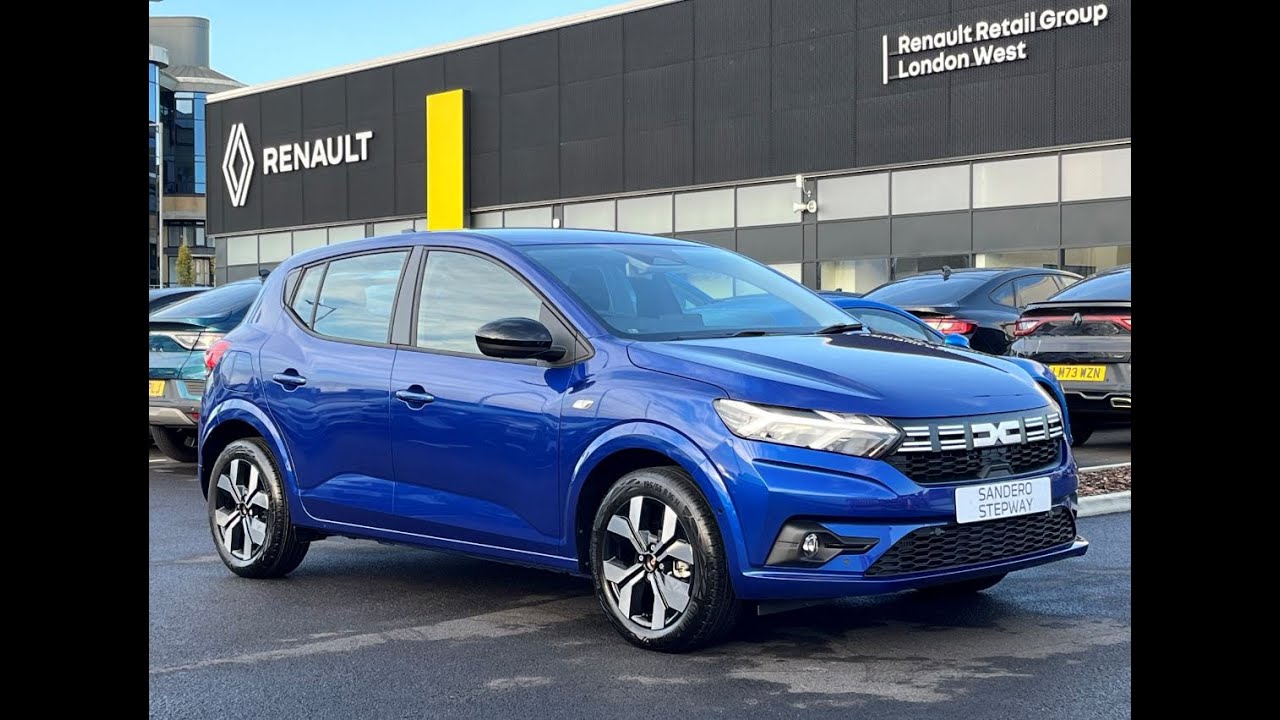 Dacia Sandero Tce Journey 5dr Hatchback-Iron Blue - YouTube