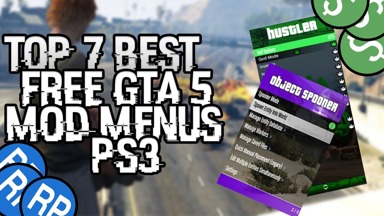 TOP 7 BEST FREE GTA 5 PS3 MOD MENUS + FREE DOWNLOADS - YouTube