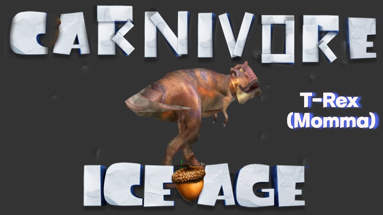 Momma T-Rex Test - Ice Age Expansion Pack - YouTube