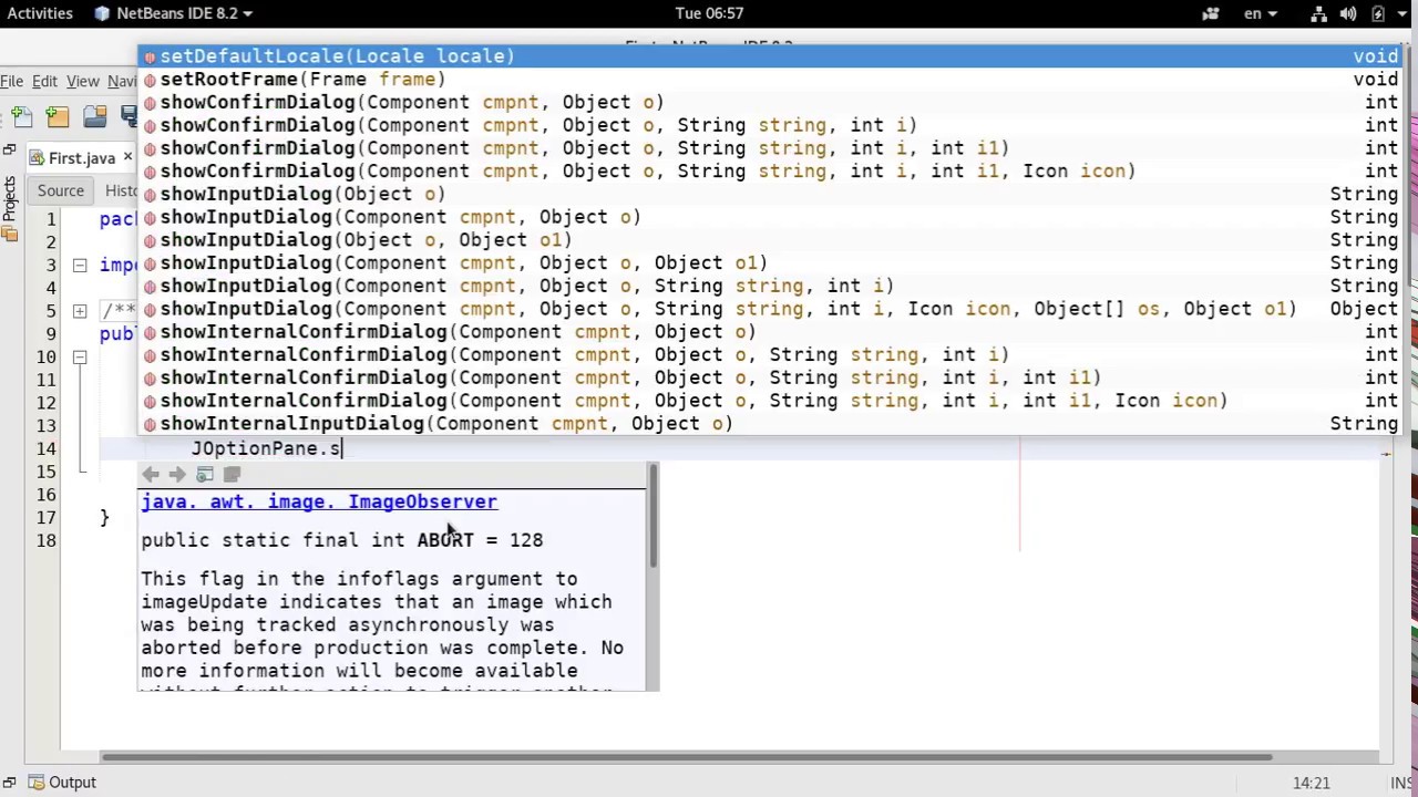 18 Input Dialog Box Using Joptionpane In Java استقبال البيانات