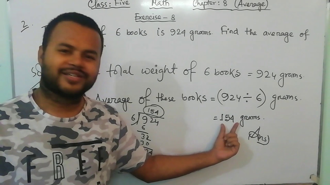 Class Five, Mathematics, English Version, Chapter-8 (Part-2), Lecture # 20 - YouTube