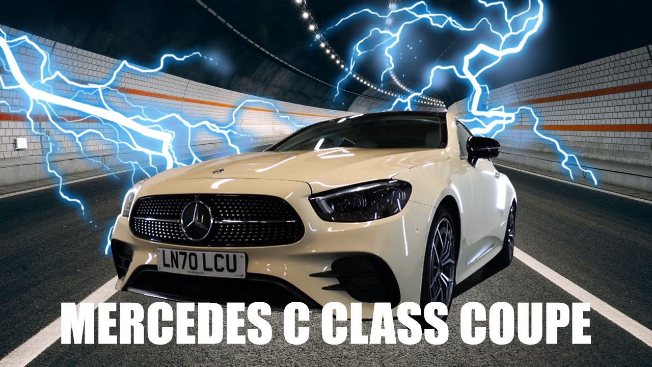 MERCEDES C CLASS COUPE WRAPPING GLOSS WHITE - YouTube