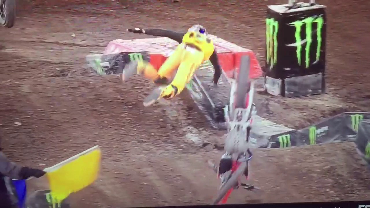 Ken roczen crash A2 - YouTube