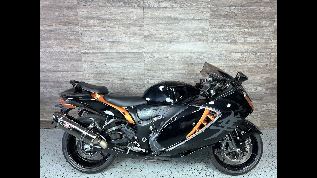 2022 Suzuki Hayabusa 1340 Limited Black & Gold - YouTube