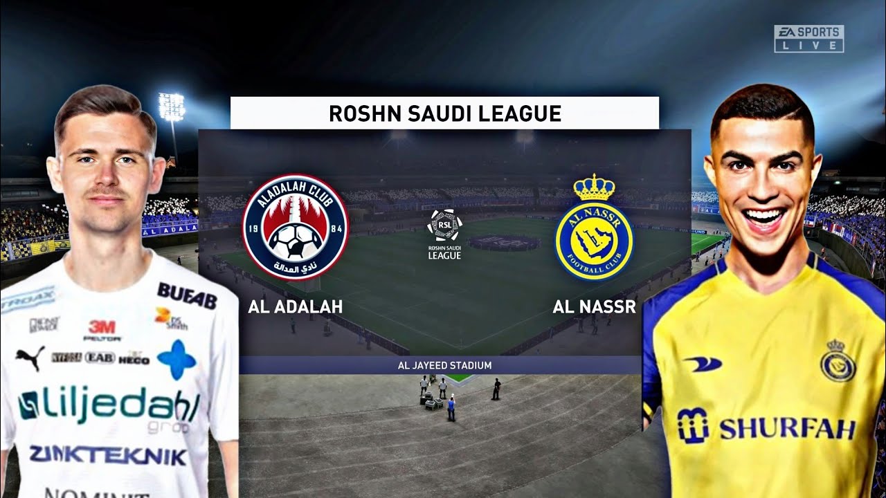 AL NASSR vs AL ADALAH | SAUDI PRO LEAGUE | LIVE TELECAST | 04/04/2023 ...