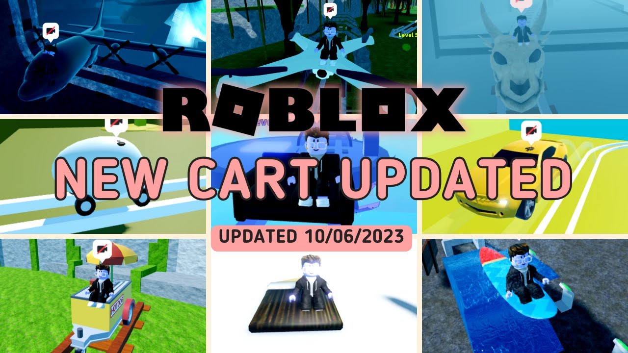 Roblox | Create a Cart Ride | New Carts Updated 10/06/2023 | Don’t use ...