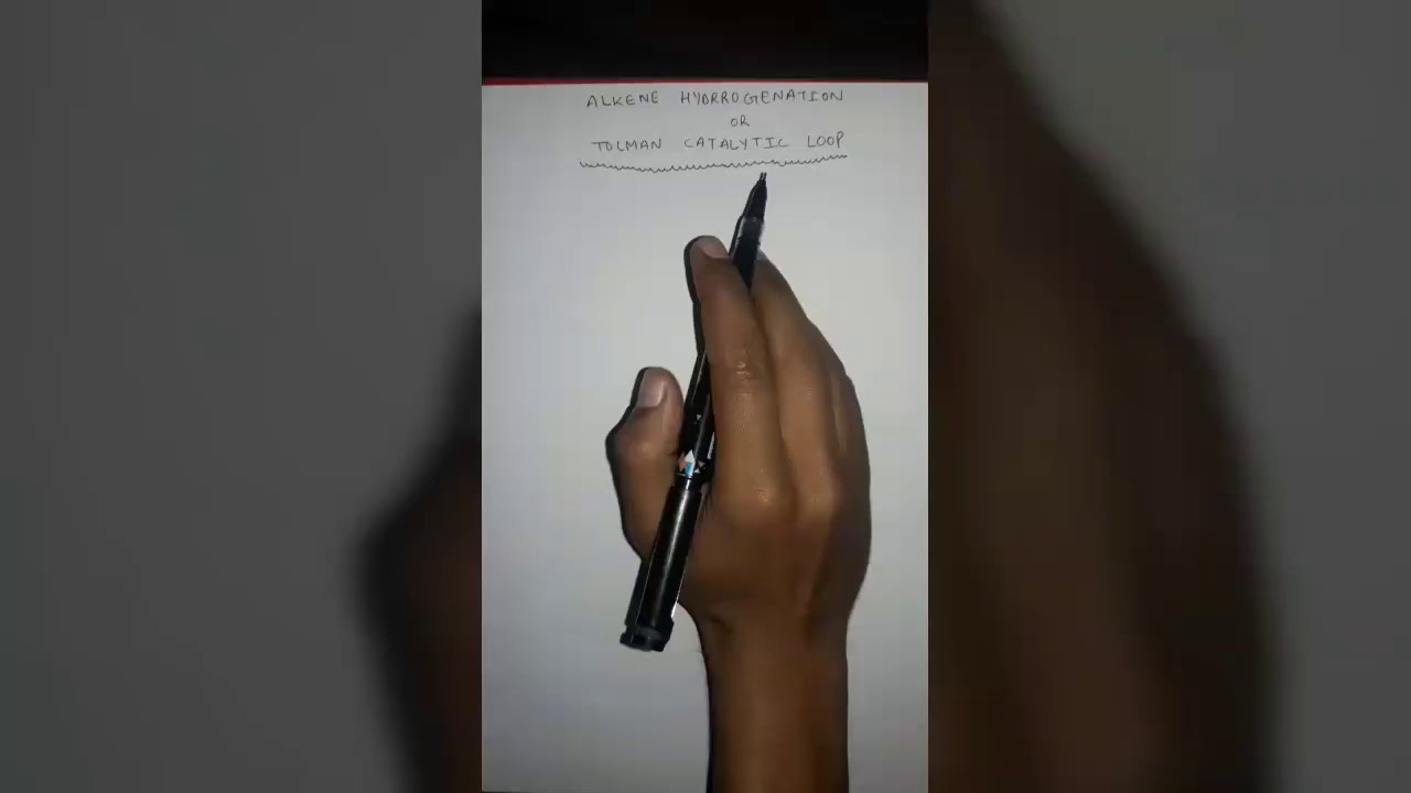 Alkene Hydrogenation - Tolman Catalytic Loop - YouTube