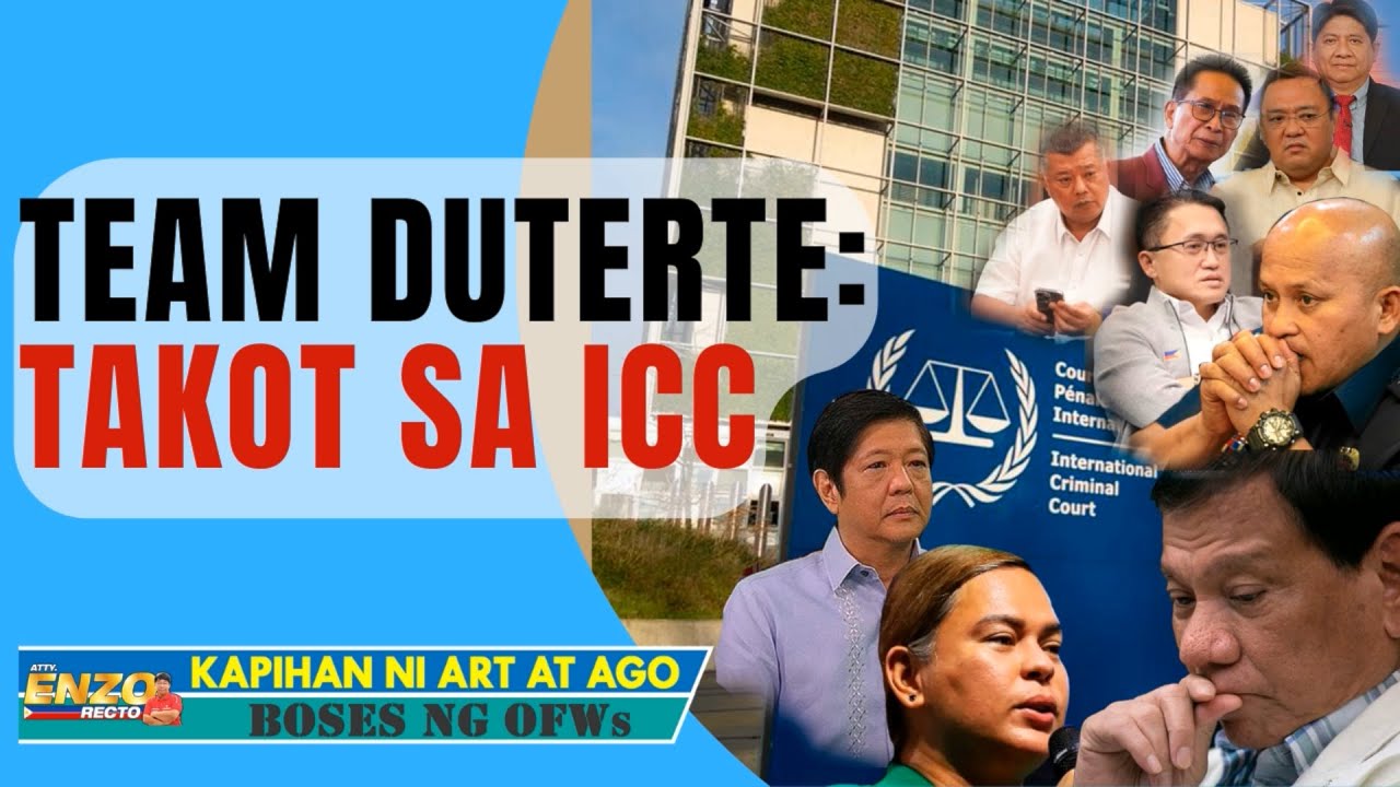 BOSES NG OFW's: TEAM DUTERTE, TAKOT SA ICC! - YouTube