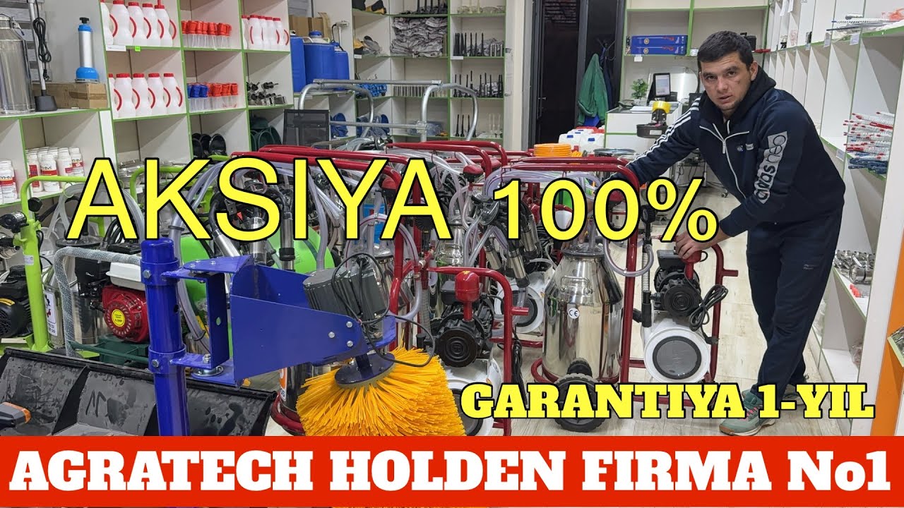 AGRA TECH HOLDEN CHORVA FERMER AKALARGA SOG'IN APARAT TUYOQ CHISALKA ...