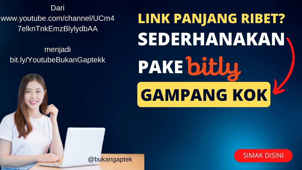 Cara mudah membuat link panjang menjadi link mudah diingat dengan bitly ...
