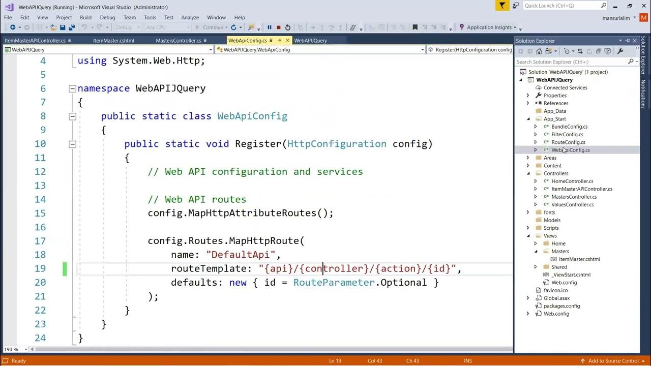 5webapi Jqueryajax Callapi Youtube