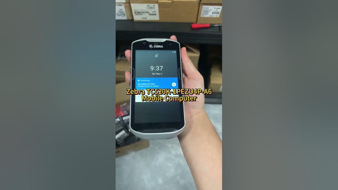 Zebra TC520K 1PEZU4P A6 Mobile computer - YouTube