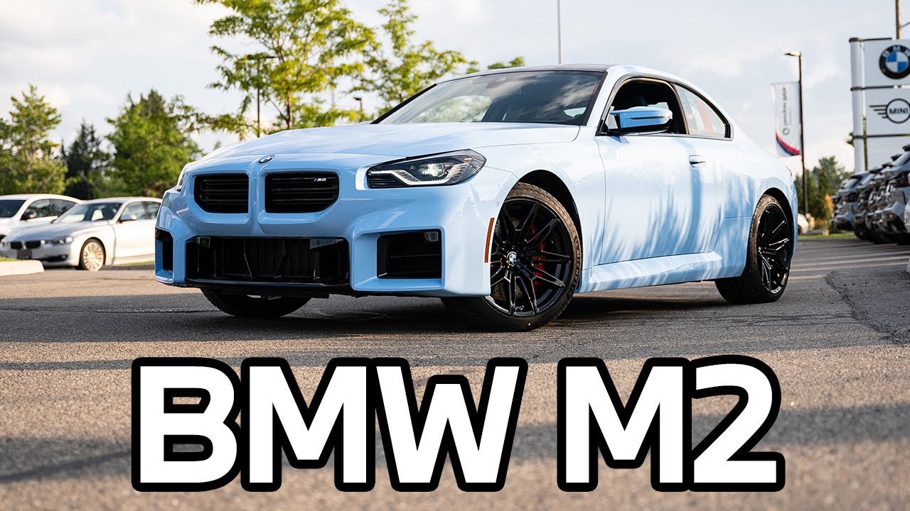 2024 BMW M2 Walk Around in Zandvoort Blue. - YouTube