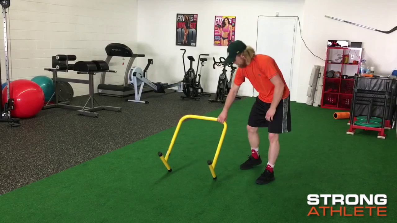 Lateral Footwork Shuffle Drill - YouTube