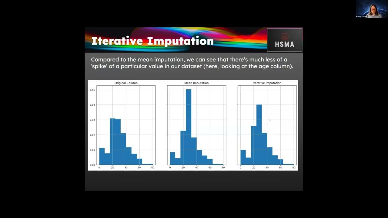(HSMA 6 Day 14) 4J - Optimising ML: Imputation, Feature Engineering & Selection, Hyperparameters ...
