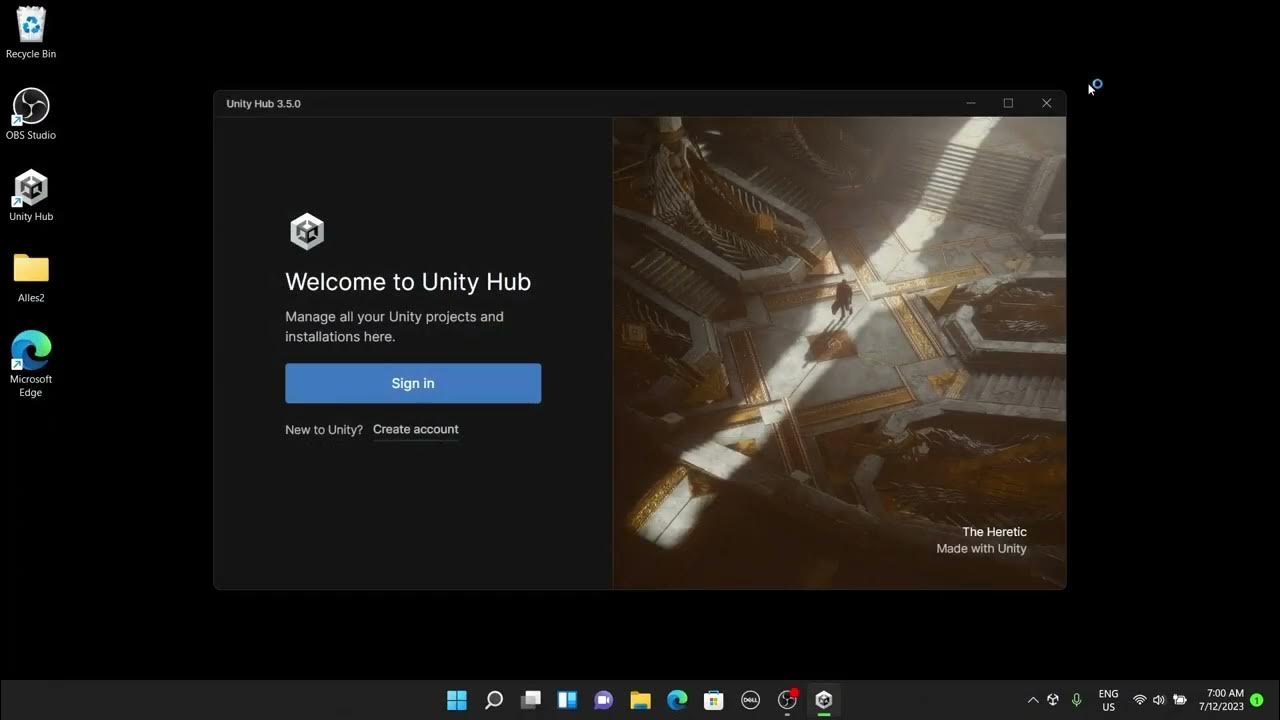 Download And Install Unity - YouTube