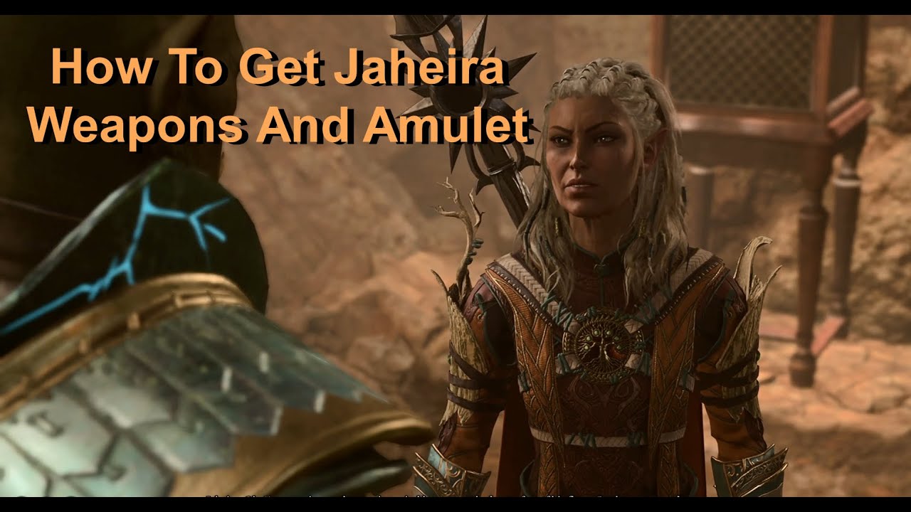 How To Get Jaheira Weapons And Amulet | Act 3 |Ultra 4k | Baldur's Gate ...