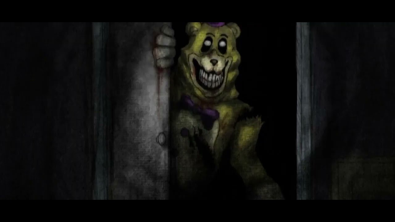creepy images of golden Freddy - YouTube
