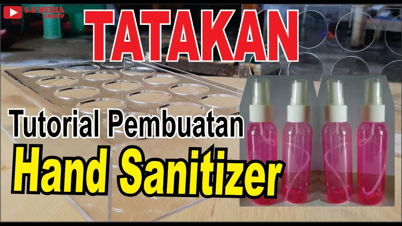 TEMPAT HAND SANITIZER/PARFUM AKRILIK (Tutorial) - YouTube