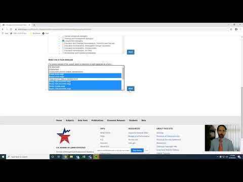 Navigating BLS Website - YouTube