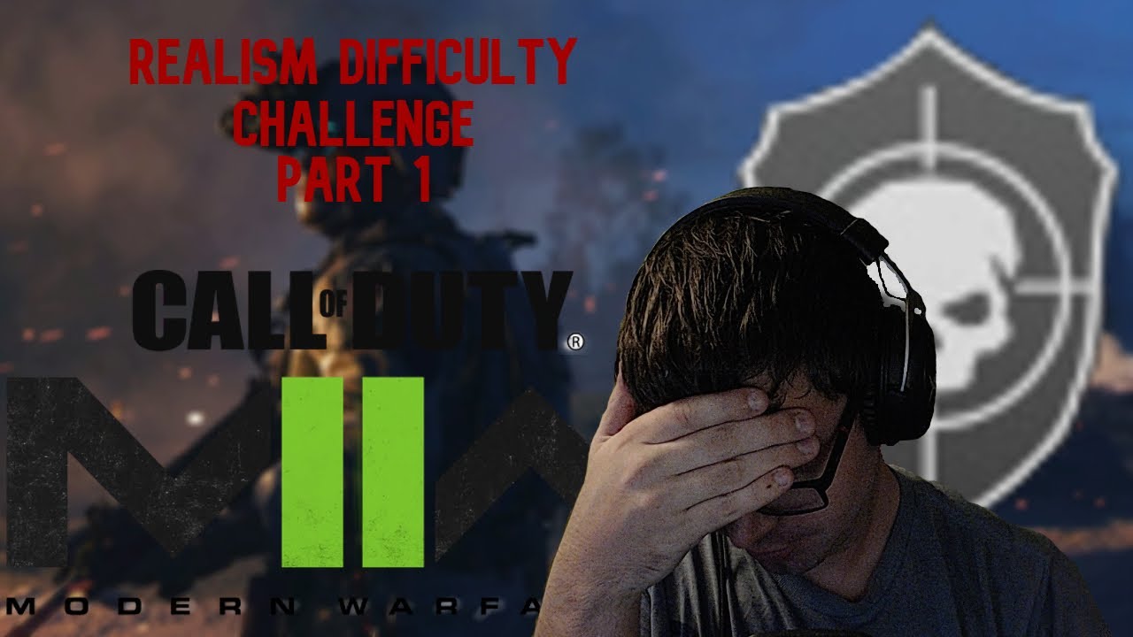 The Hardest Difficulty in COD History? (Realism Difficulty Challenge ...