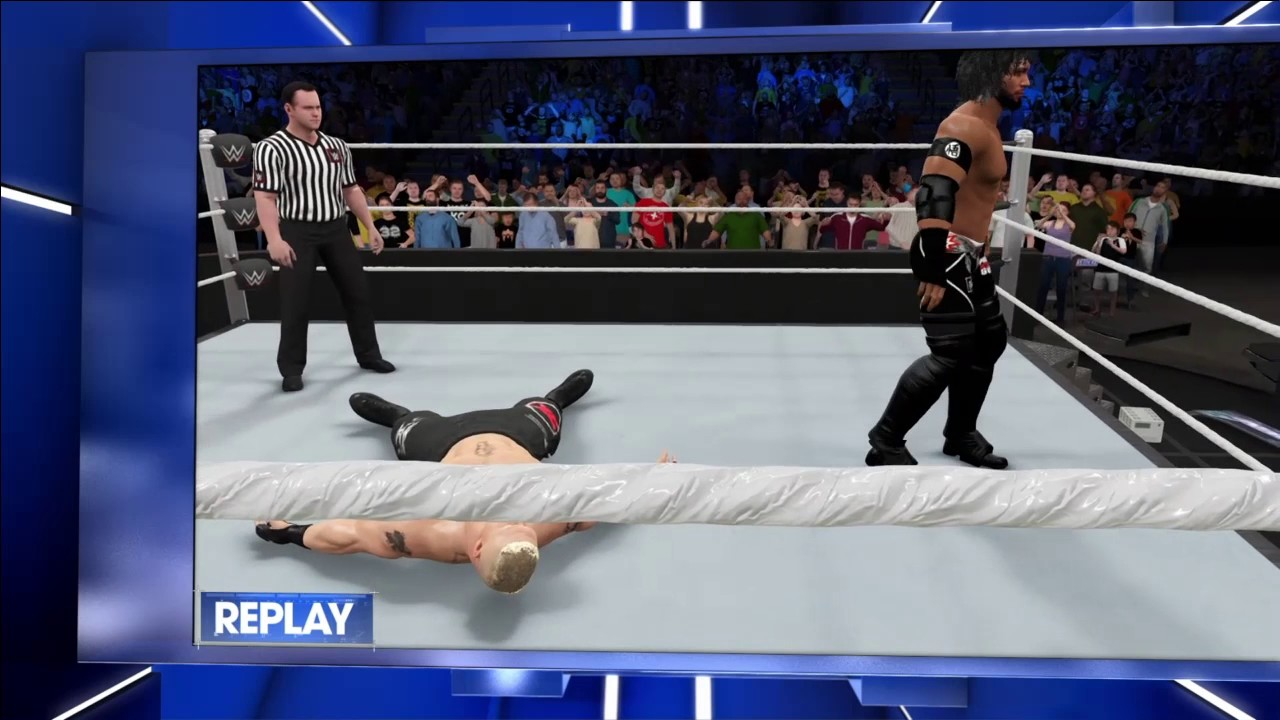 WWE 2k17 the best ever alex ak 47 vs brock lesnar - YouTube