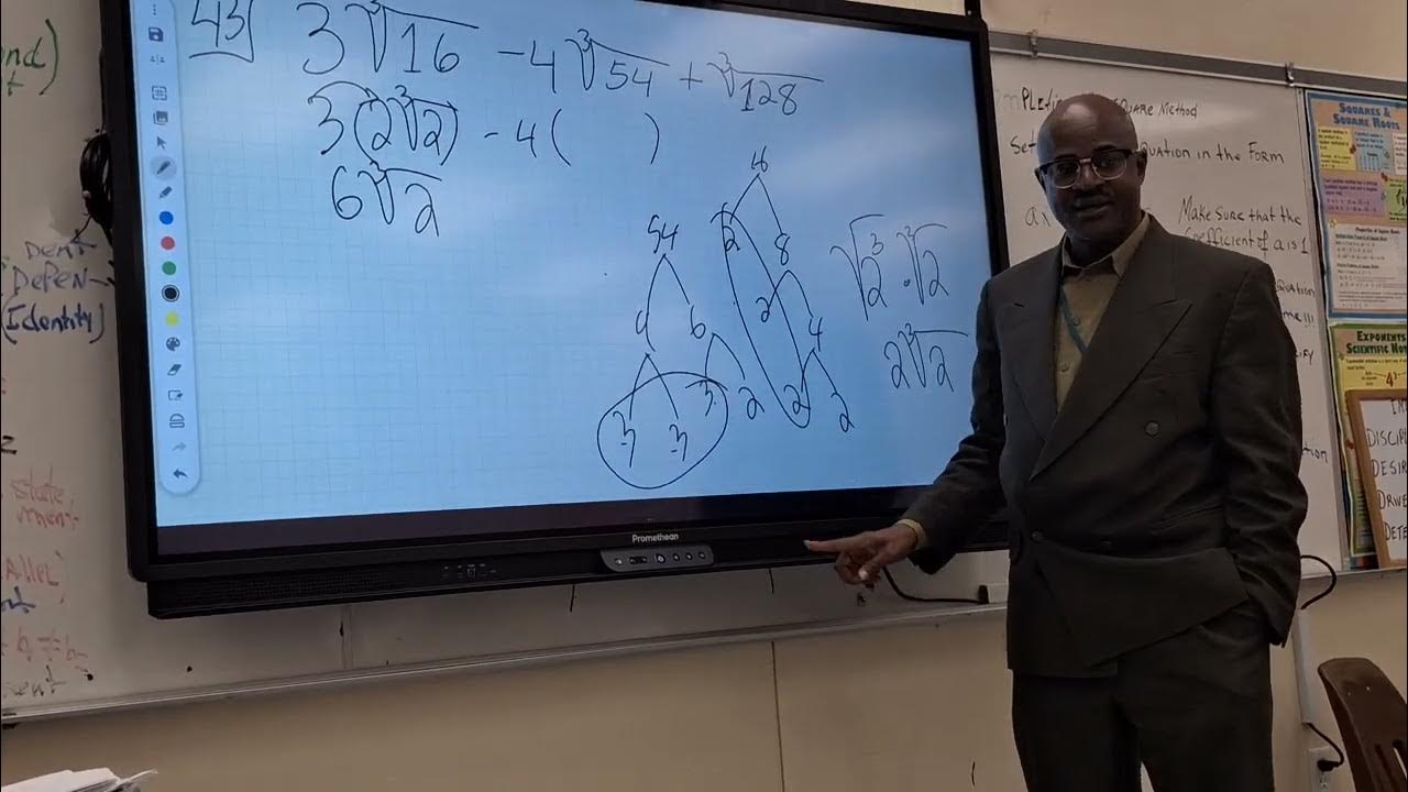 Adding and Subtracting Radical Expressions: Simplify Radical if possible - YouTube