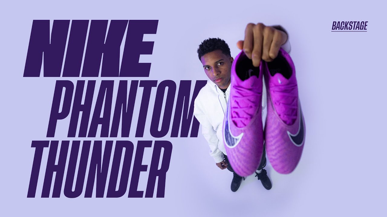 #Backstage: Shooting with my Nike Phantom Thunder ⚡ - YouTube