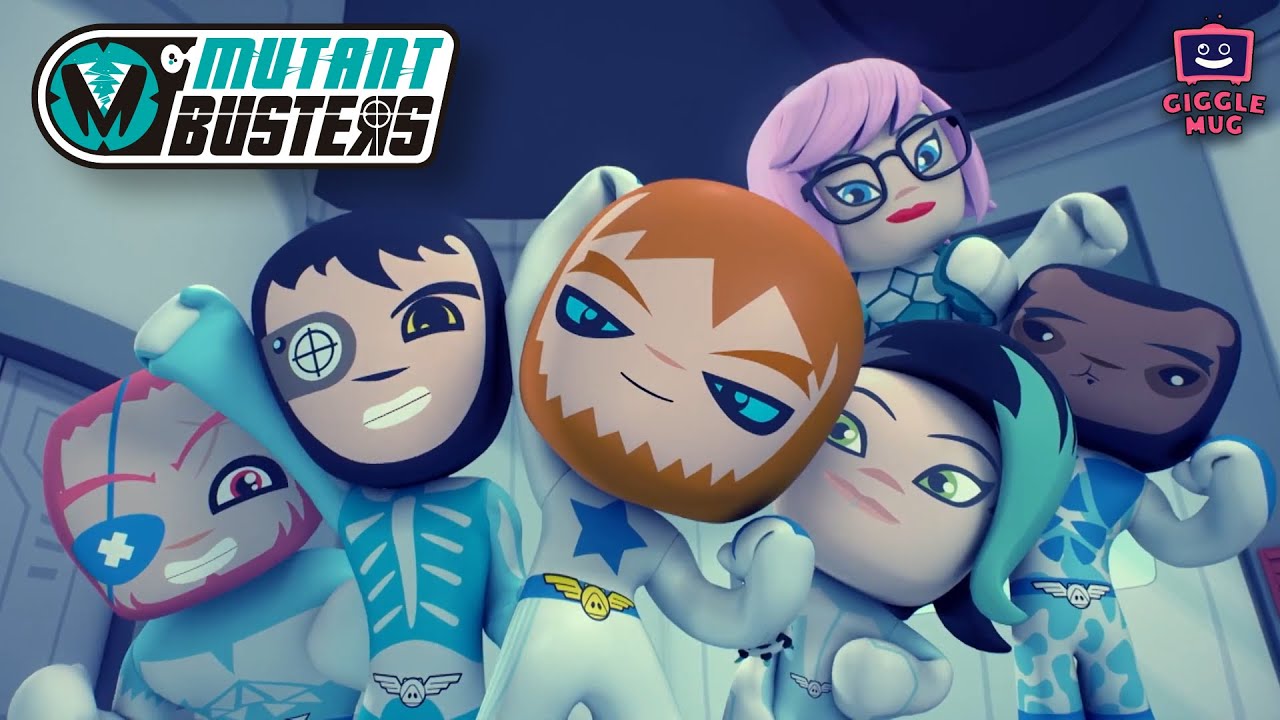Mutant Bustin' Time! | Mutant Busters (12-Minute Action Cartoon for ...