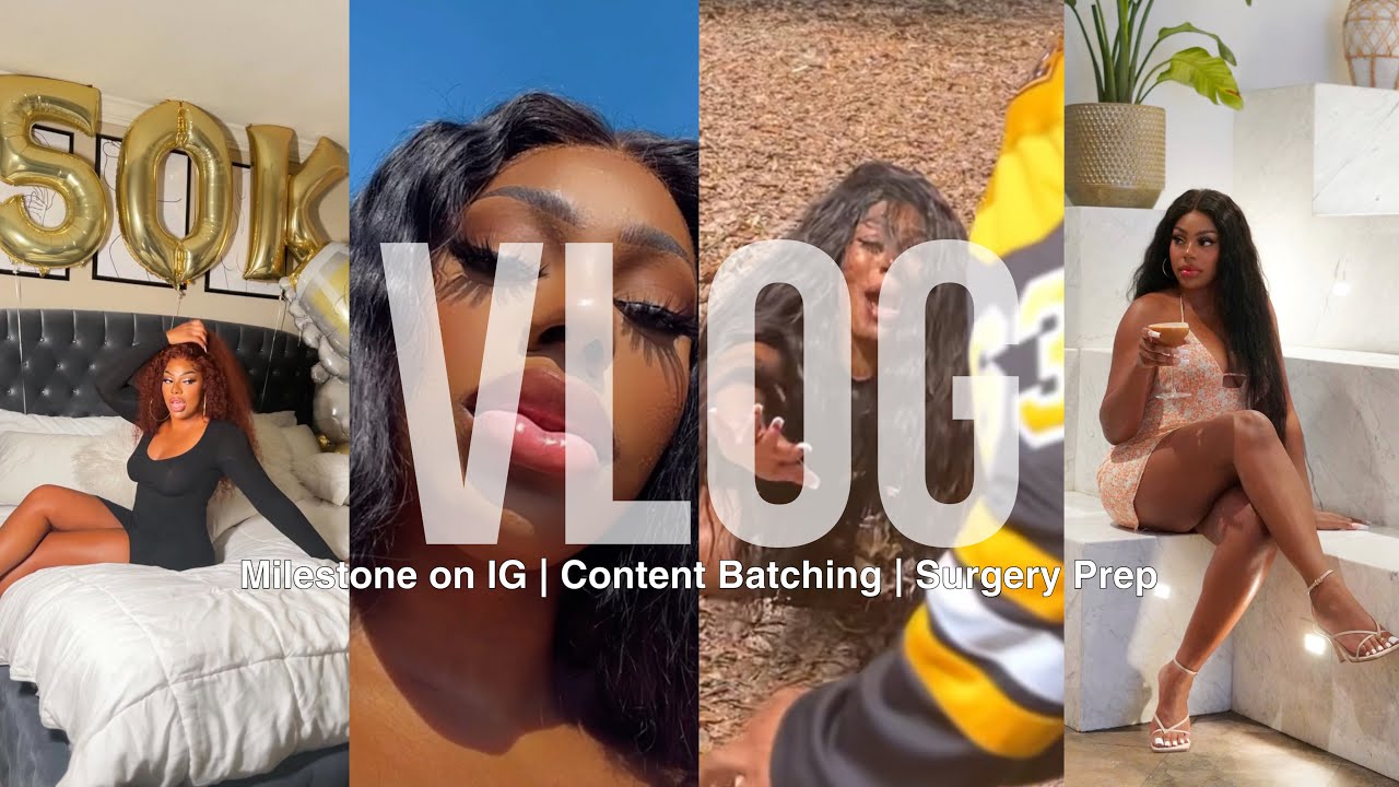Vlog: Cancelled Surgery?! | Going Viral on IG | Content Batching & Tips… - YouTube