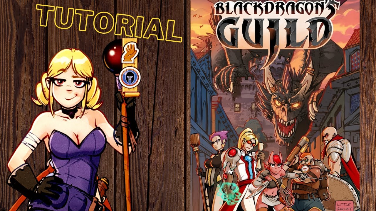 Black Dragon's guild - Gioco da tavolo - Recensione e Tutorial - YouTube