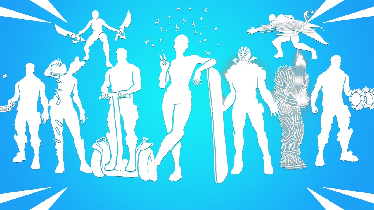 Top 25 Popular Fortnite Dances & Emotes! (Conjure Weapon, Dagger Dance ...