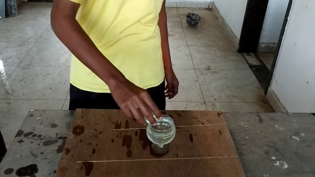 How to burn fire in milk and water - YouTube