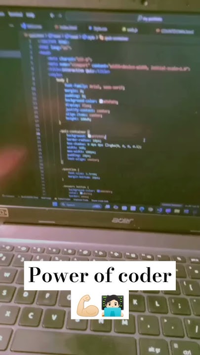 Power of coder!!#ytshorts #shorts #coding #coder #code - YouTube