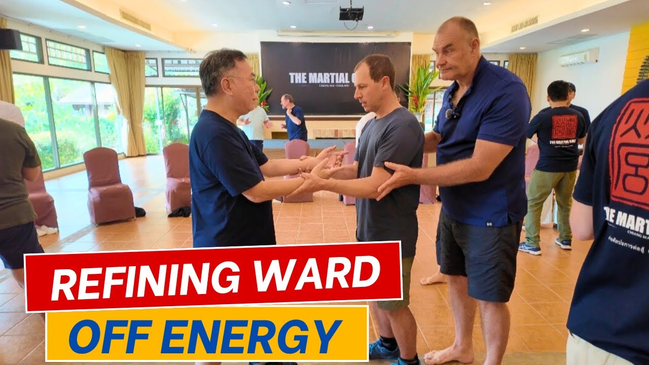 Refining ward off energy | Elastic force chi kung - YouTube