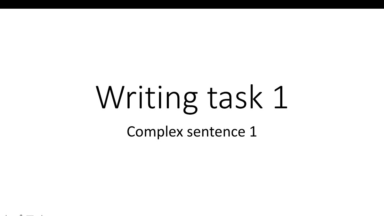 Complex sentence with "while" and "whereas" - YouTube