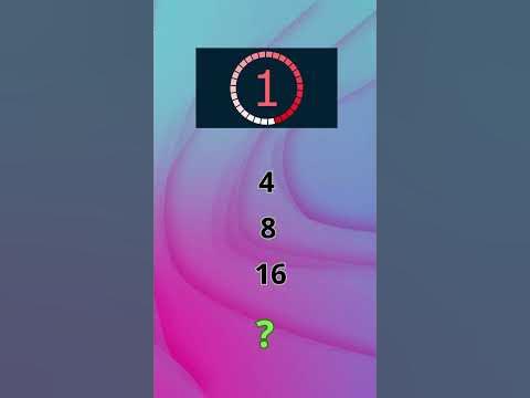 logical number sequence - YouTube