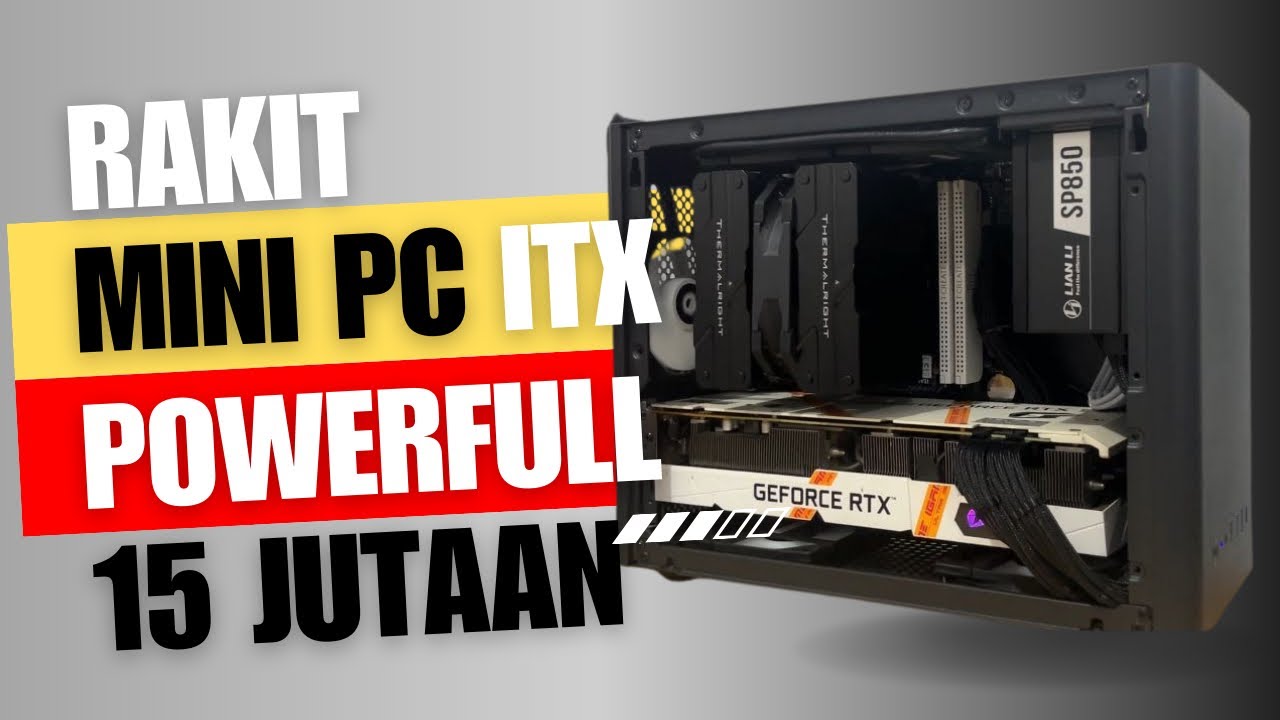Rakit Mini PC Powerfull 15 Jutaan | Acer u300, i5 13400F + RTX 3070 TI ...