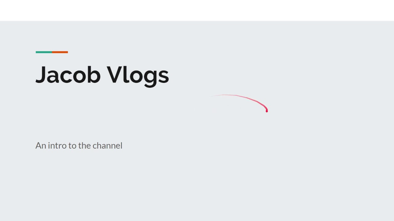 Welcome to Jacob Vlogs - YouTube