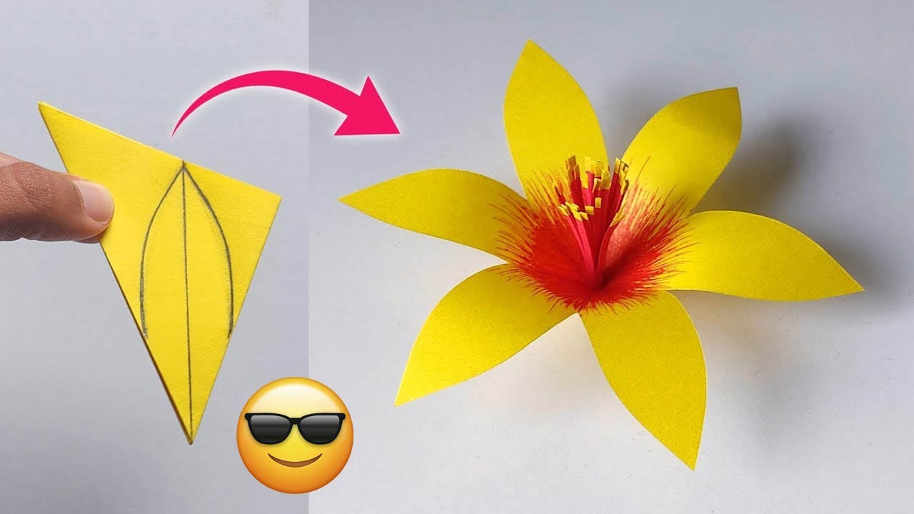 Make Stunning Paper Flowers – Easy Step-by-Step Tutorial! - YouTube