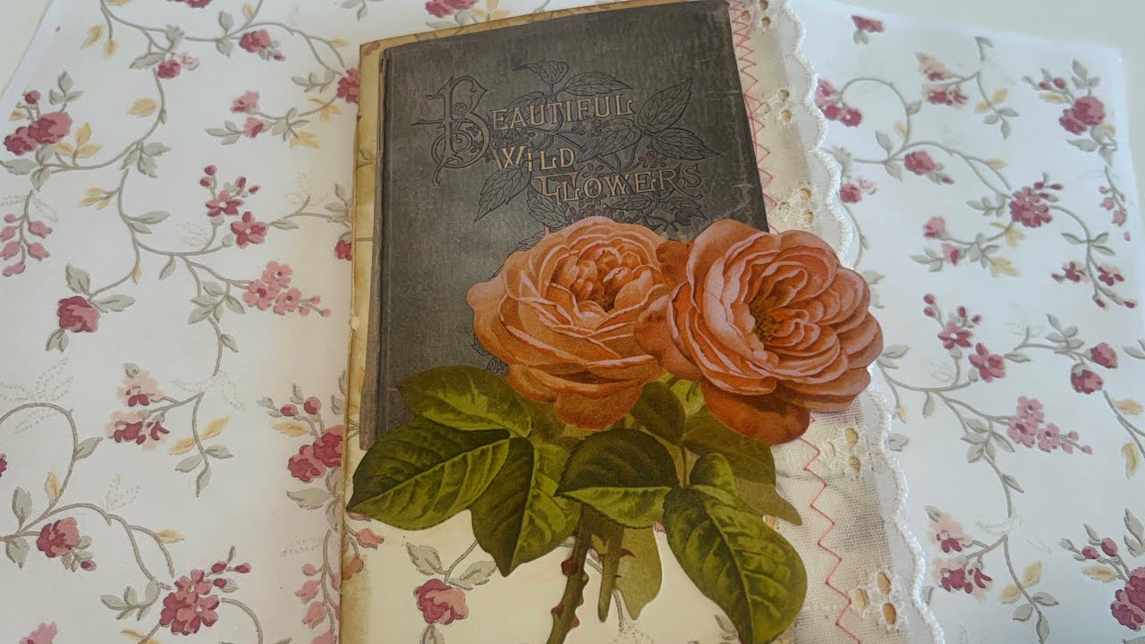 Easy mini journal that anyone can make // using printables - YouTube