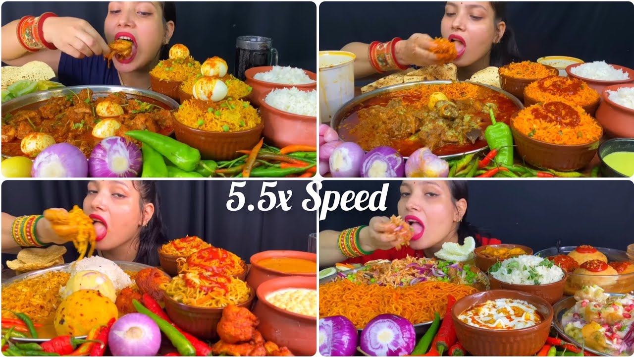 Asmr Foodie Jd Eating Spicy 🔥 Food In Same Style || Indian Food Mukbang ...