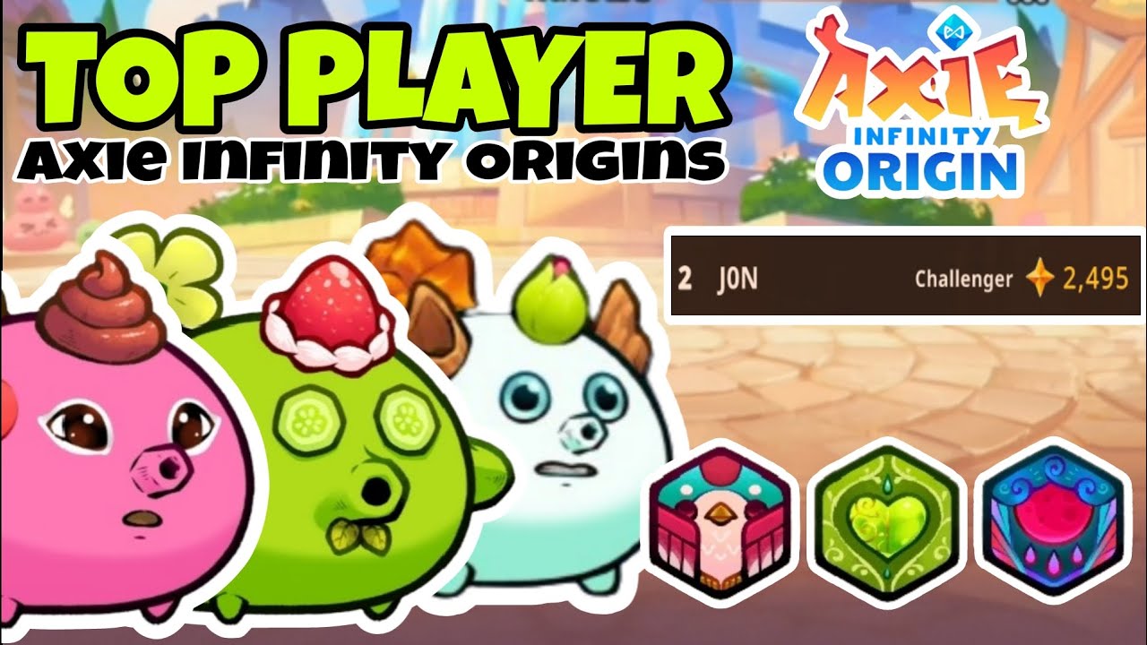 TOP PLAYER AXIE INFINITY ORIGINS || SEASON 8 MYSTHIC ERA - YouTube