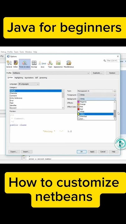 How to use netbeans? #netbeans #java #javaprogramming #javaforbeginners - YouTube