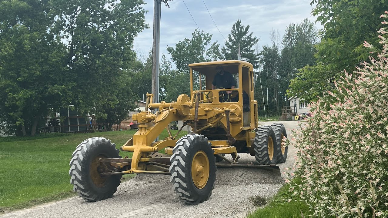 Caterpillar 112 knuckle buster restoration part 5 - YouTube